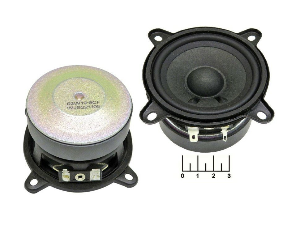 Динамик 6 Ом 20W 80х53мм (3FE25) Faital