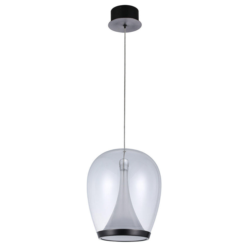 Подвесной светильник Divinare CAMPO 5875/09 SP-20 / LED / 20Вт / 4000К / прозрачный