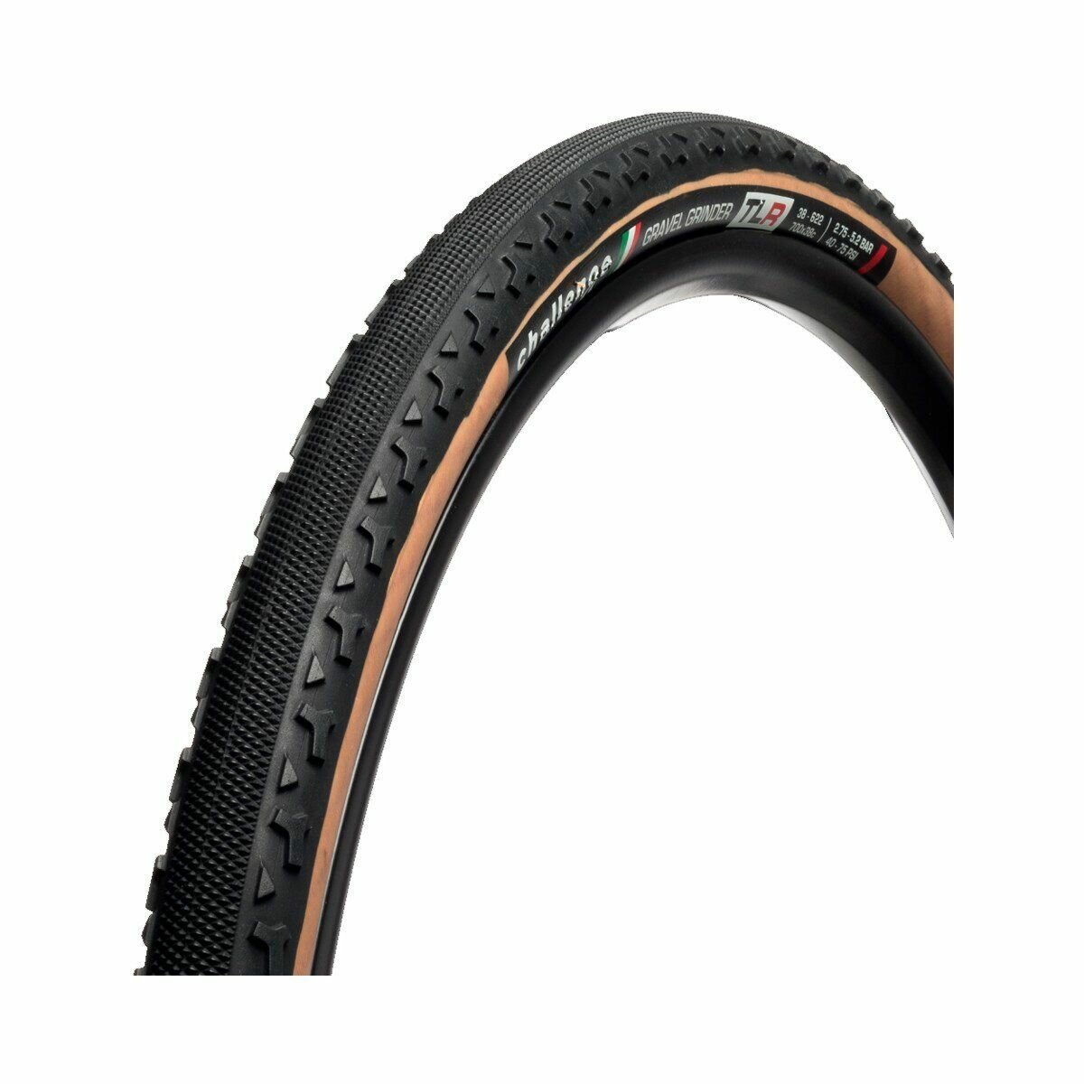 Покрышка Challenge Gravel Grinder Race Brown 650x46мм, TPI 120, TLR