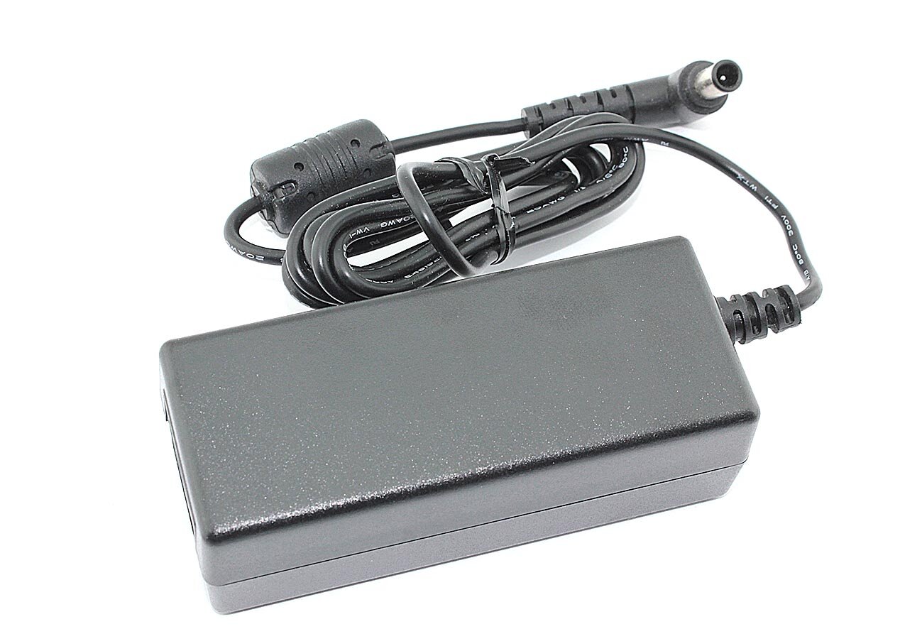 Блок питания для монитора LG 19V 2.1A (6,5 x 4,5 mm) черный