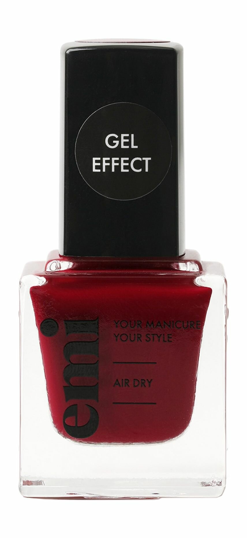 EMI Лак для ногтей с гель-эффектом ультрастойкий Ultra Strong Nail Polish Gel Effect, 9 мл, 121