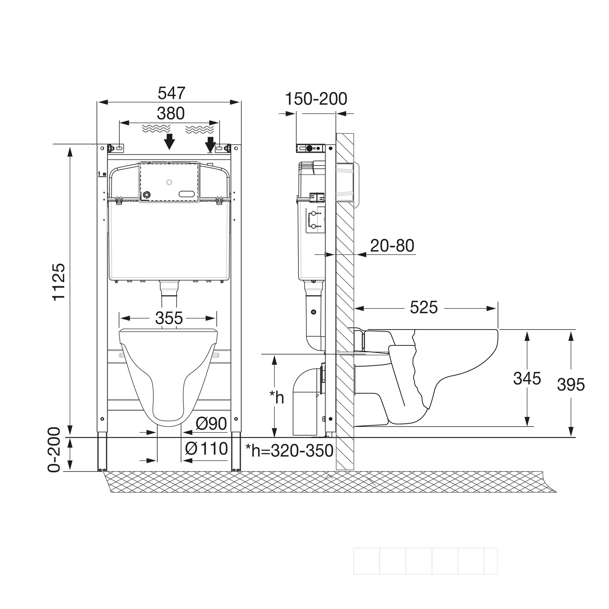Комплект Roca Victoria Инсталляция с унитазом 893105010