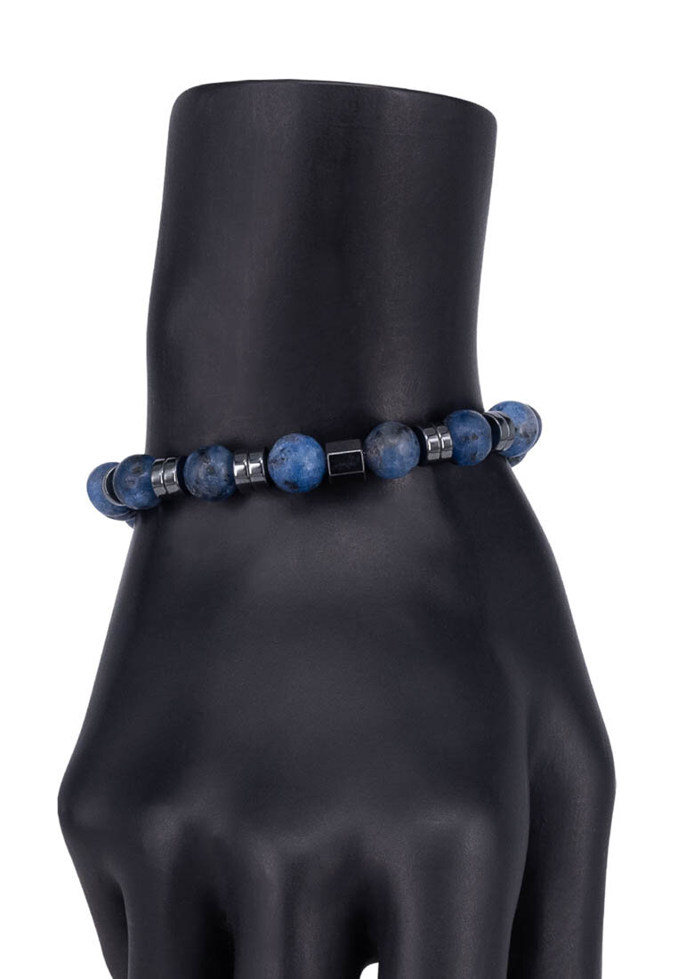 Эластичный браслет, агат