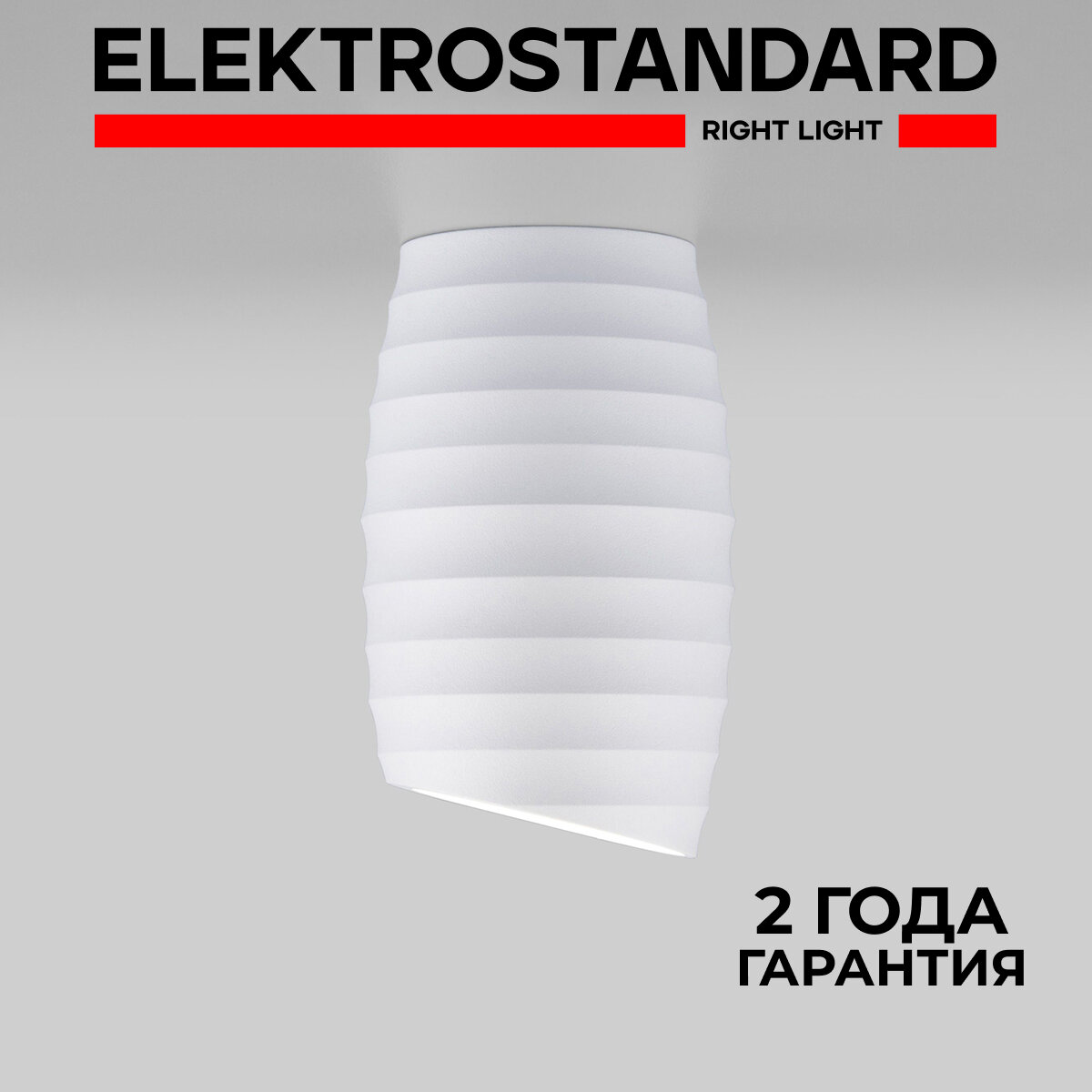 Спот / Накладной потолочный светильник Elektrostandard DLN105, GU10, цвет белый