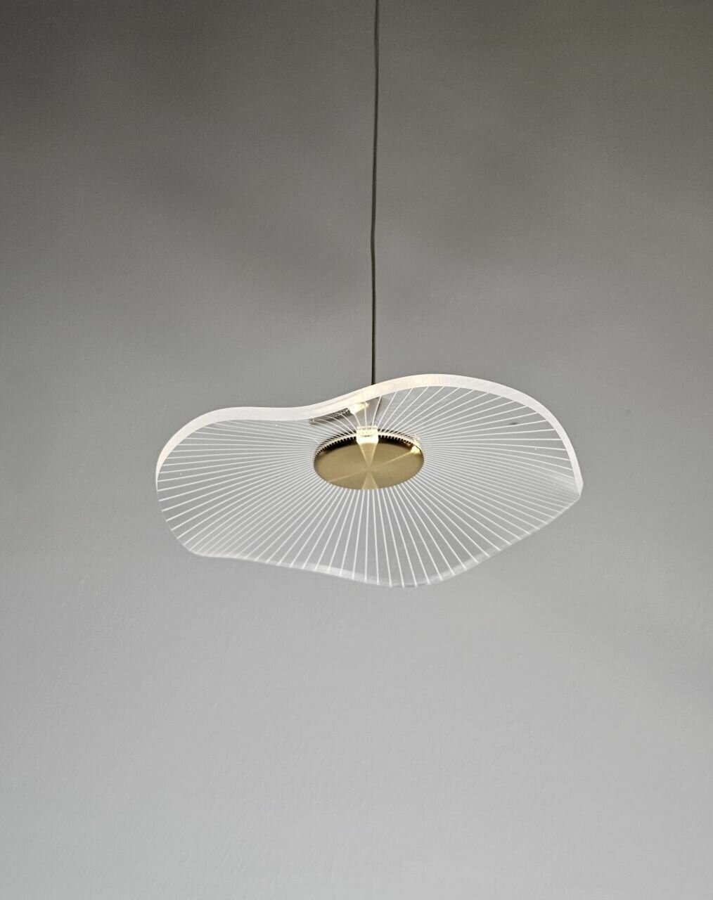 Светильник подвесной LED 8 Вт прозрачный акрил Rosel Подвесной светильник для кухни Blesslight