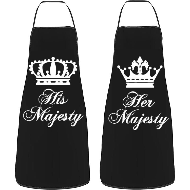 Фартуки Yiwu Rongli Printing "Пара-6", полиэстер, именные, современный минимализм