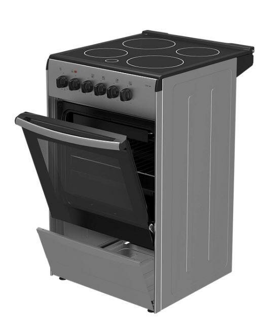 Электрическая плита SILVER 1B EC341 606 DARINA
