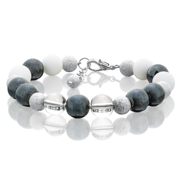 Браслет, горный хрусталь