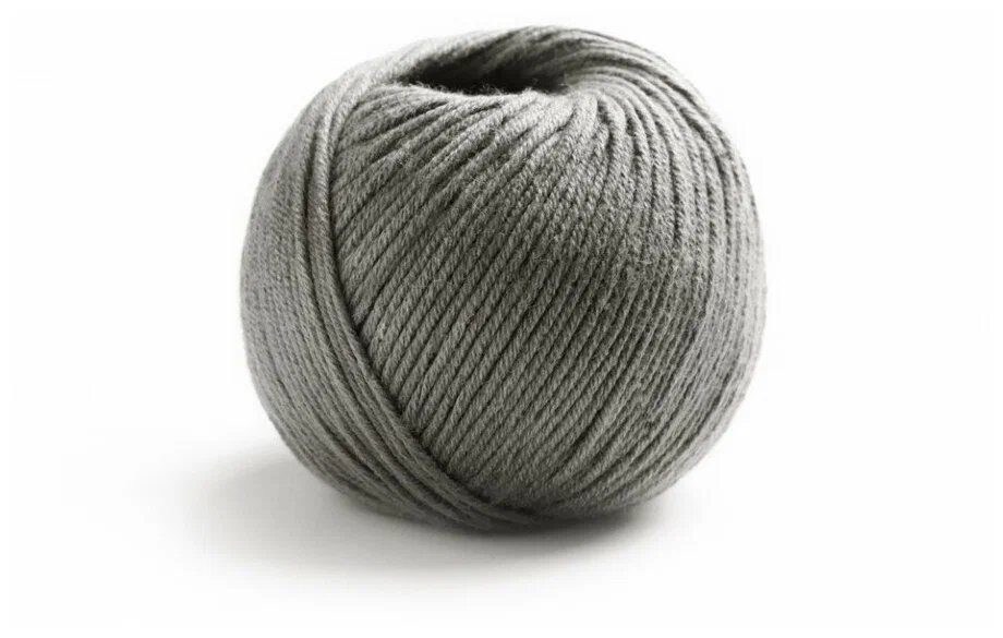 Пряжа LAMANA PERLA цвет05, серебристо-серый