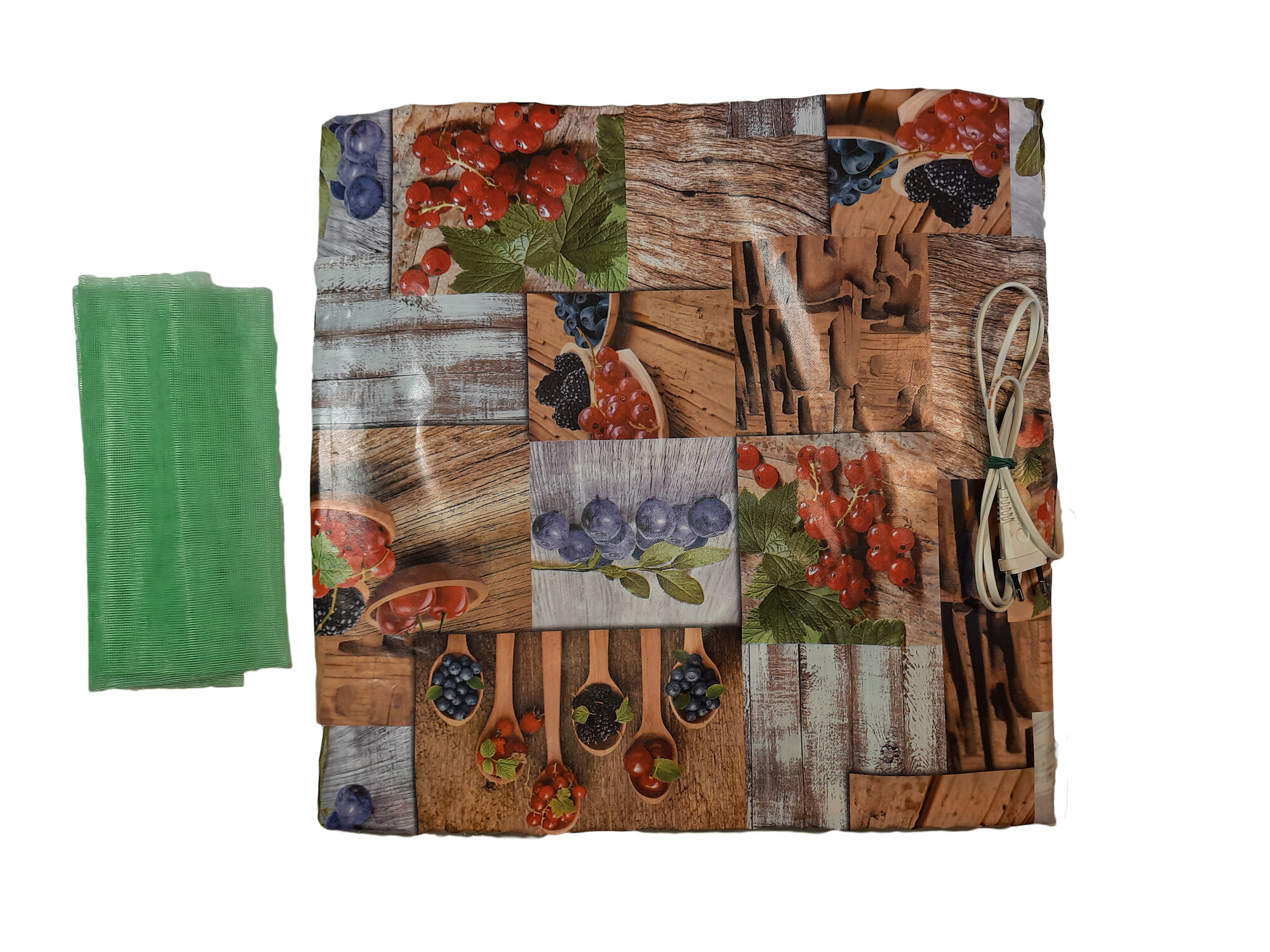 Инфракрасная электросушилка для овощей, фруктов и грибов, Скатерть-самобранка 50х50см