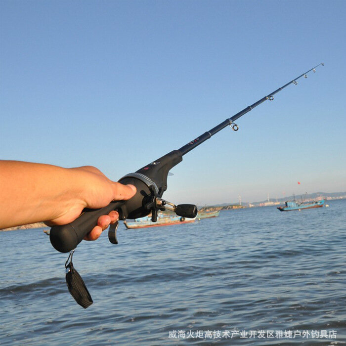 Удочка складная GW/Guangwei Angler Lego, 1,6 м, углеродное волокно