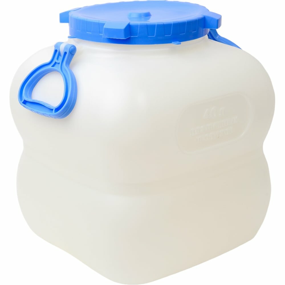 Фляга Martika Гранде 40 л, с ручками, белая С910БЕЛ, контакта с пищевыми