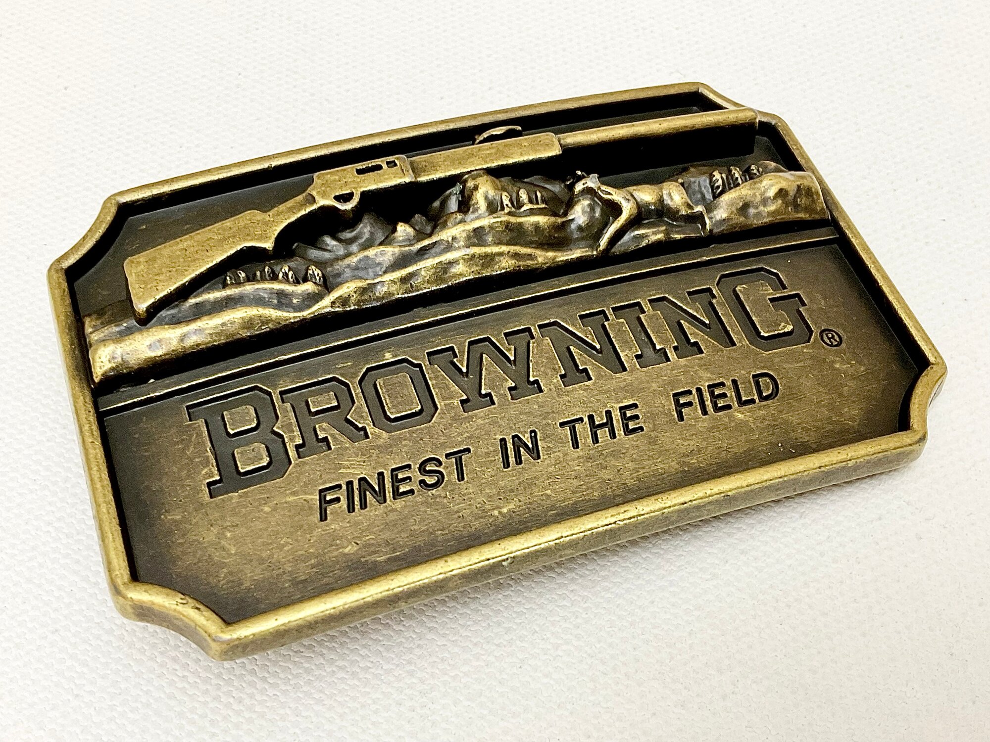 Пряжка литая на ремень 40 мм BROWNING