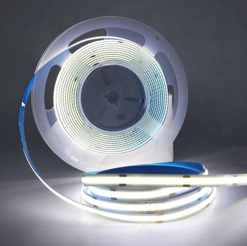 Светодиодная лента COB 24V 14W/m 330led/m IP20 4200K 1400lm/m 5м Ecola