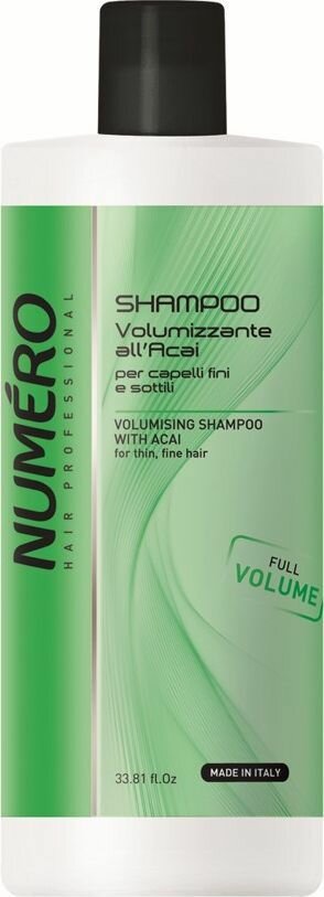 Brelil Professional Шампунь для придания объема с экстрактом ягод асаи Numero, 1000 мл
