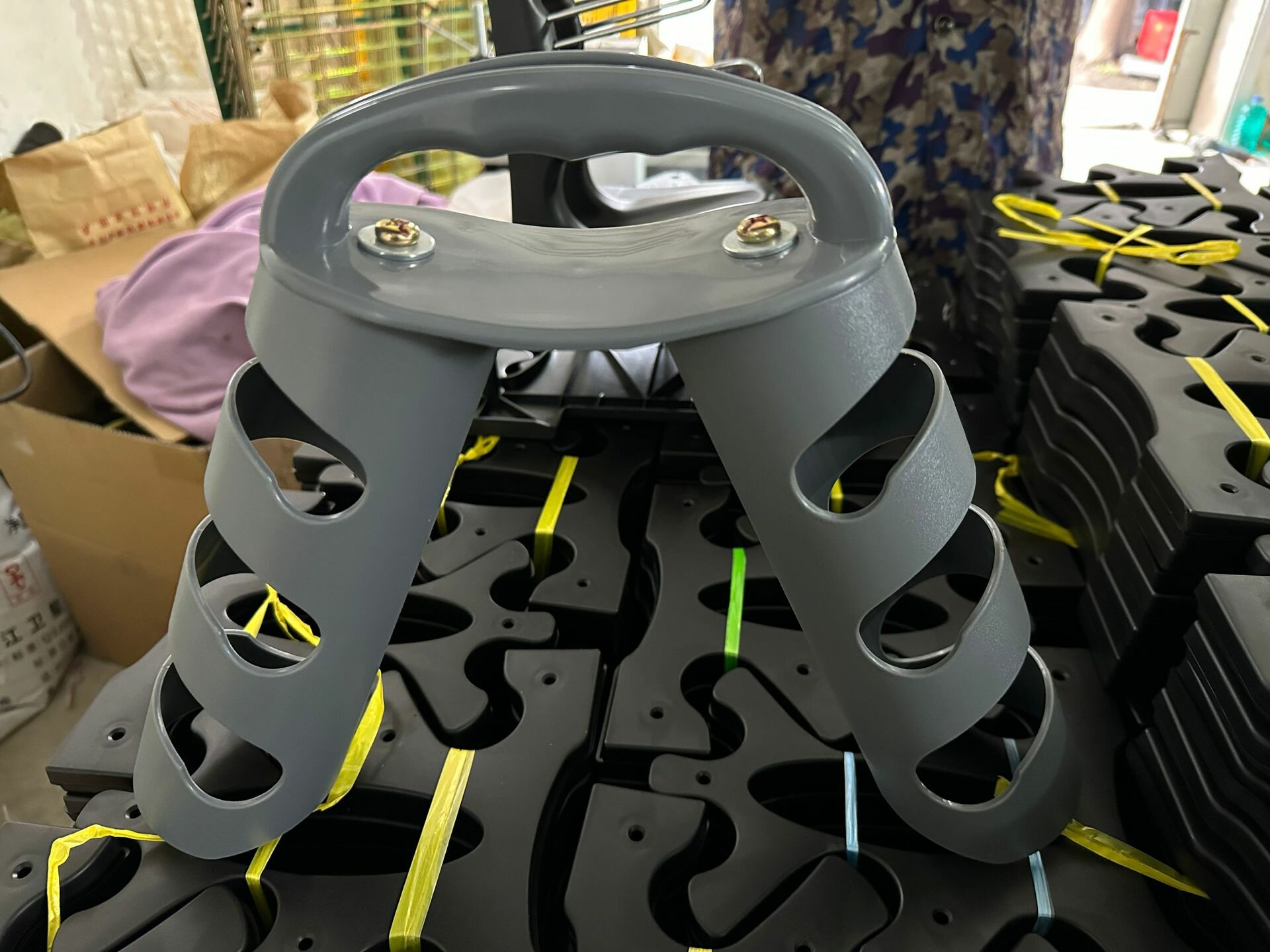 Стойка для гантелей для дома, брекет для гантелей, съемная (стойка для гантелей №4), экспортное специальное предложение, бренд Heavy Duty, материал ПВХ, дизайн для простого использования, функция экономии места