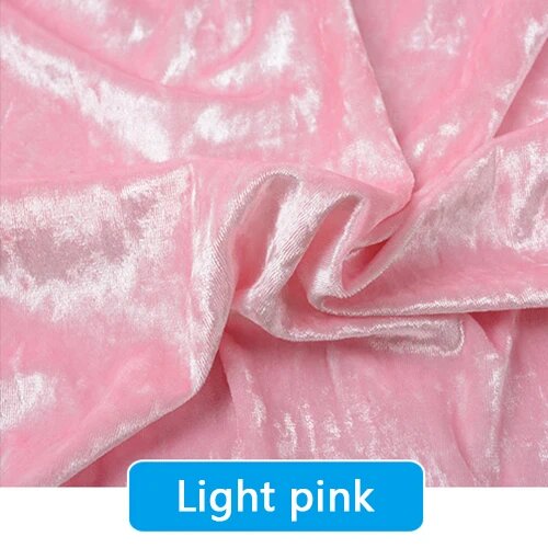 Эластичная золотая бархатная ткань Ocelot Розовый, 100cmX150cm, jxbf014