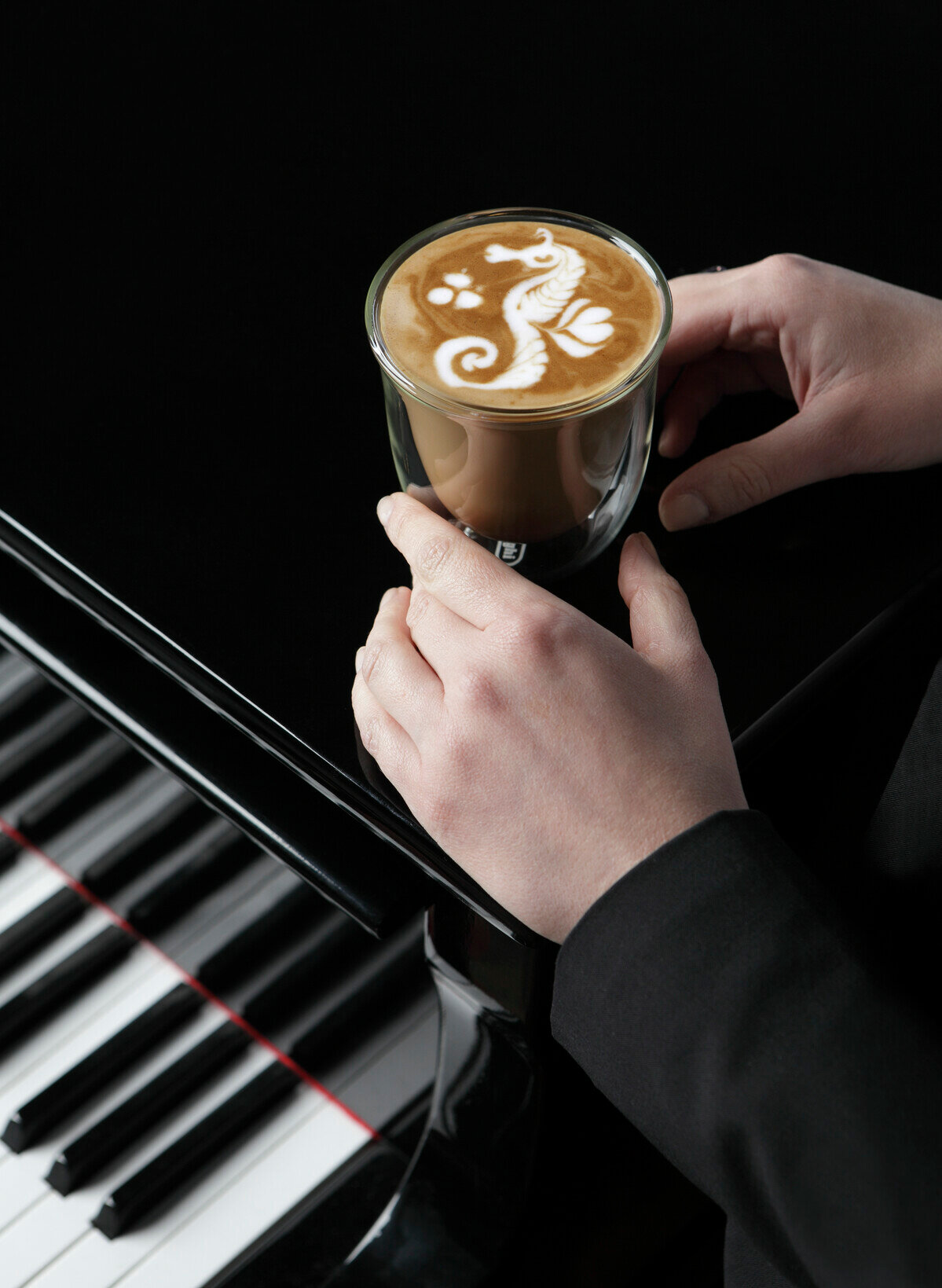 Чашки для эспрессо DeLonghi DLSC310 (Цвет: Прозрачный, 2 чашки) — фото 1