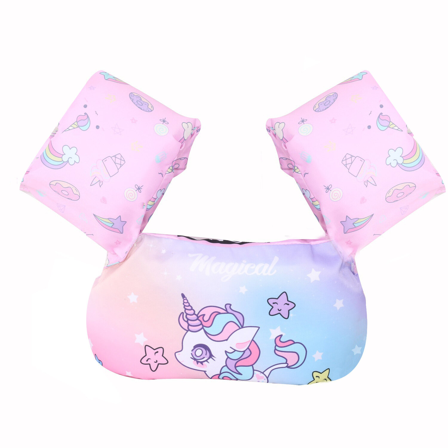 Детские спасательные жилеты для плавания, жилетки-тельняшки, вспомогательные буи для плавания, для мальчиков и девочек