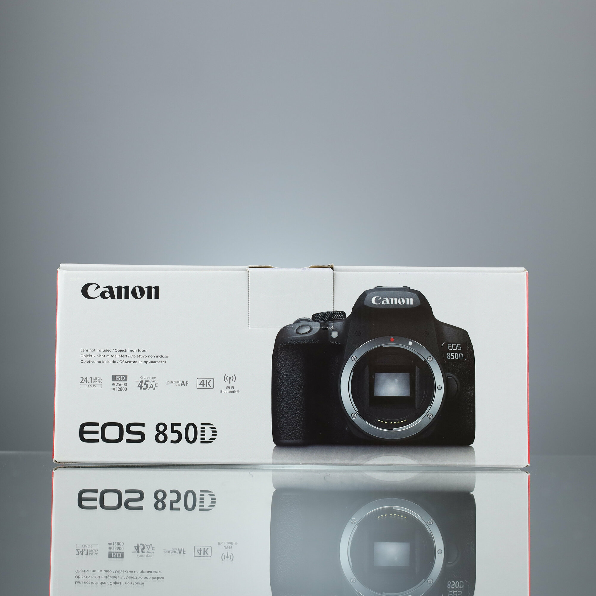 Фотоаппарат зеркальный Canon EOS 850D Body 4K Full HD SDXC Li-ion черный