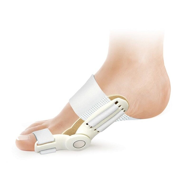 Бандаж компрес. фиксир. нижн. конечн. универсальный КУ-"экотен" арт. HV-02/белый (д/большого пальца стопы)