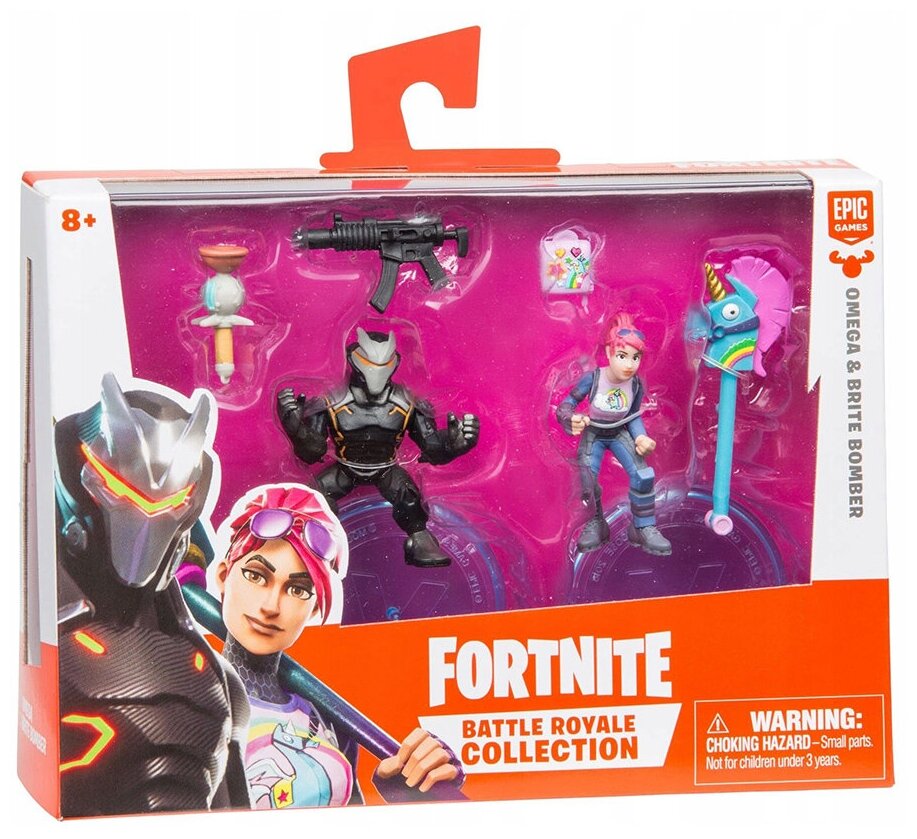 Набор фигурок Omega & Brite Bomber Fortnite (Moose)