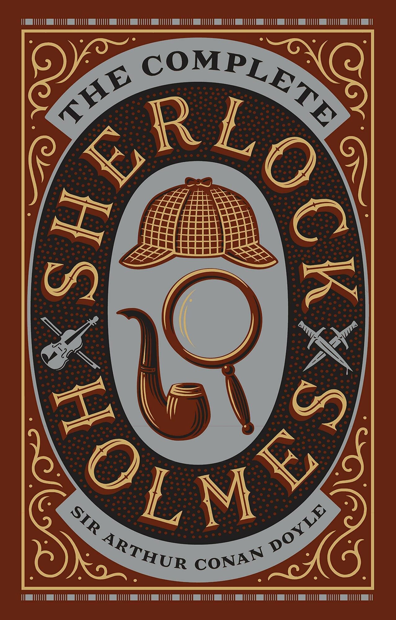 The Complete Sherlock Holmes (Полная история Шерлока Холмса: Артур Конан Дойл, в кожаном переплете)