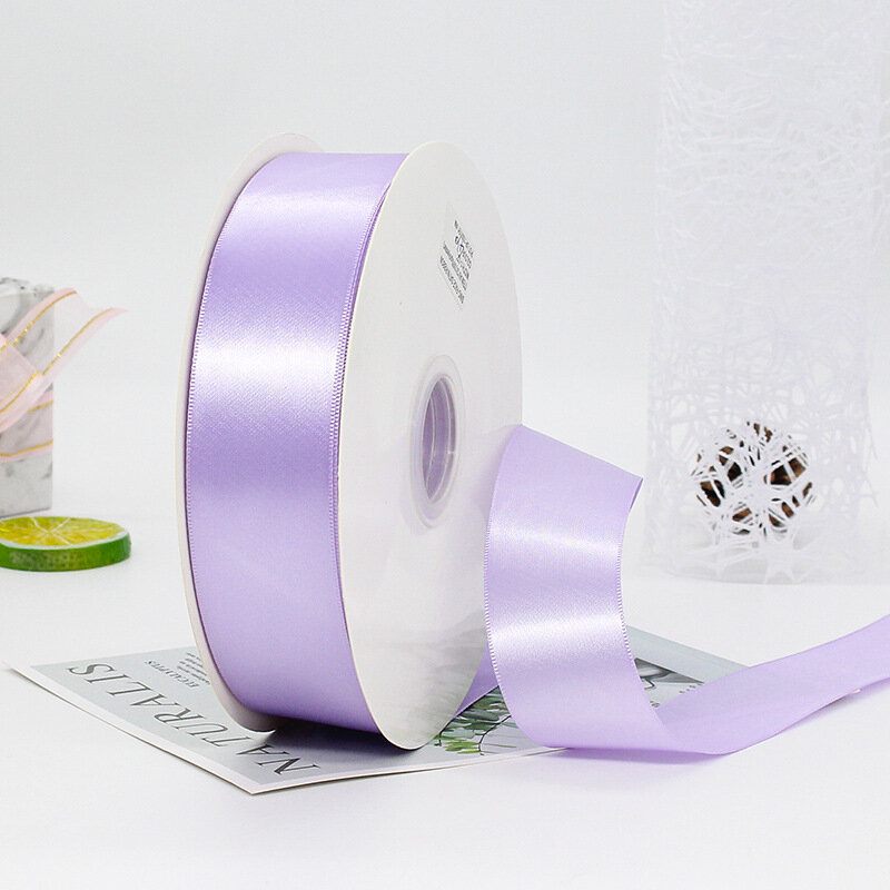 Лента упаковочная, 4 см, 91 м, светло-фиолетовая