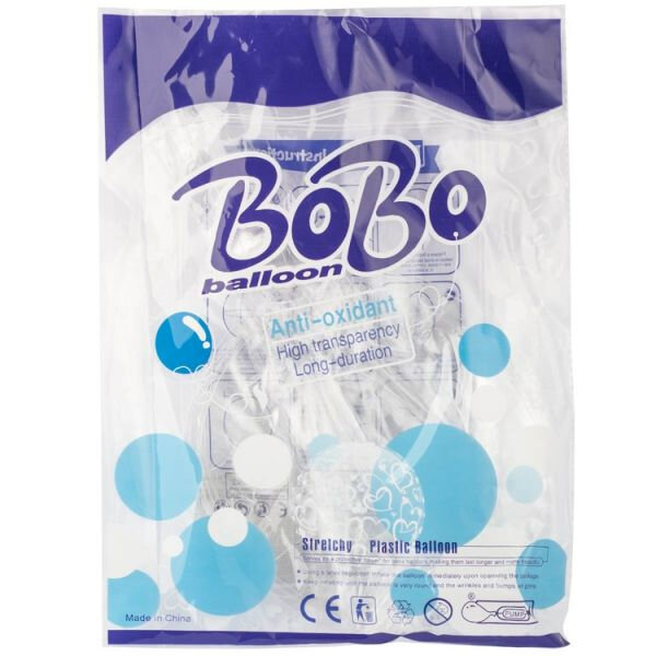 Шар ненадутый К BUBBLE BOBO сфера 18" б/рис