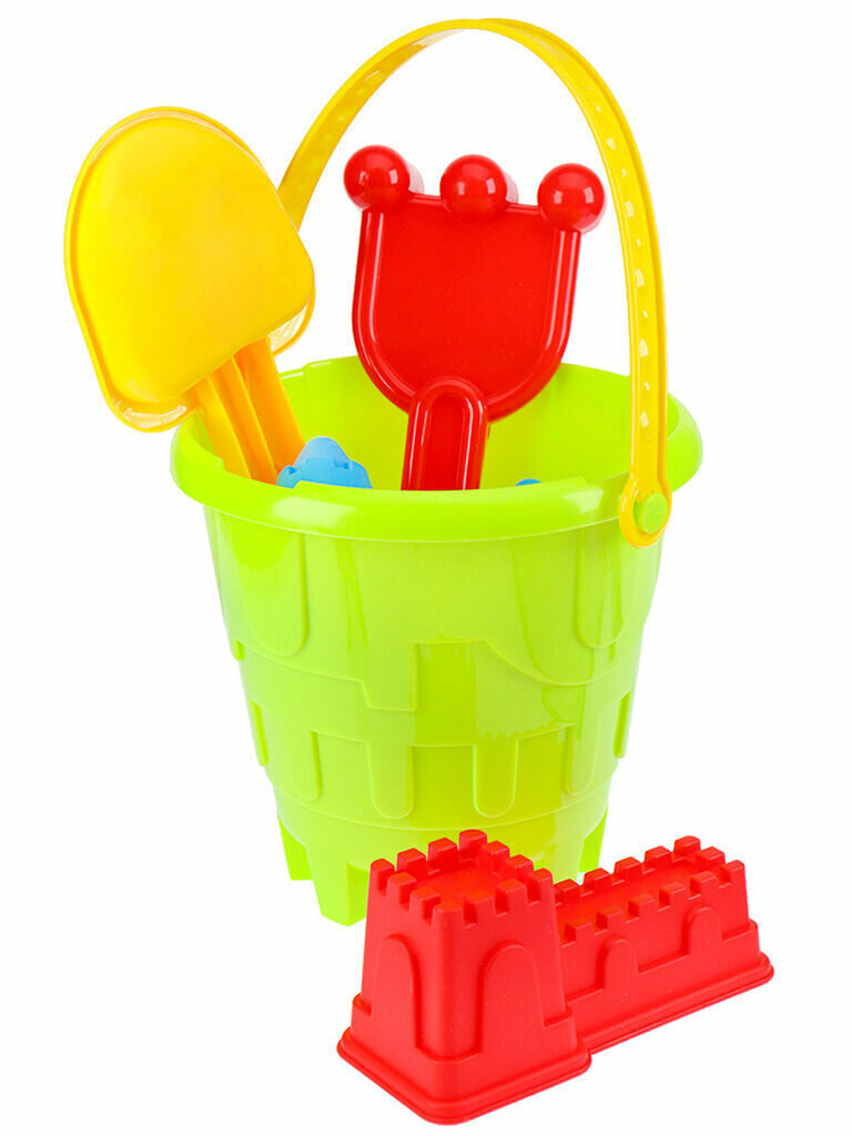 Набор игрушек Рыжий Кот "Крепость", пластик, зеленый, 1-5 лет