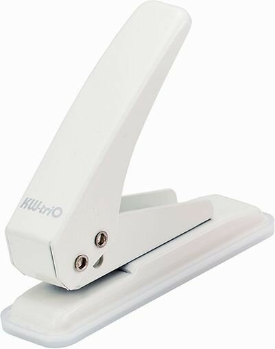 Дырокол Kw-Trio 09190WHITE макс:20лист. металл белый отв:1