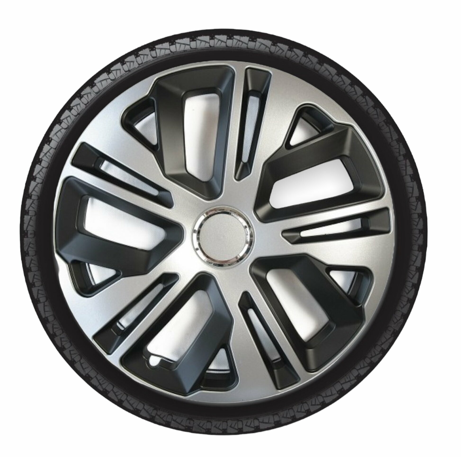 Автомобильные колпаки на диски Jestic равен микс R15", в комплекте 4 колпака