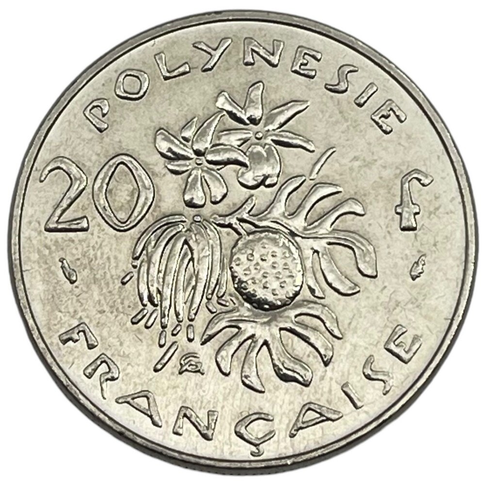Французская Полинезия 20 франков 2000 г.