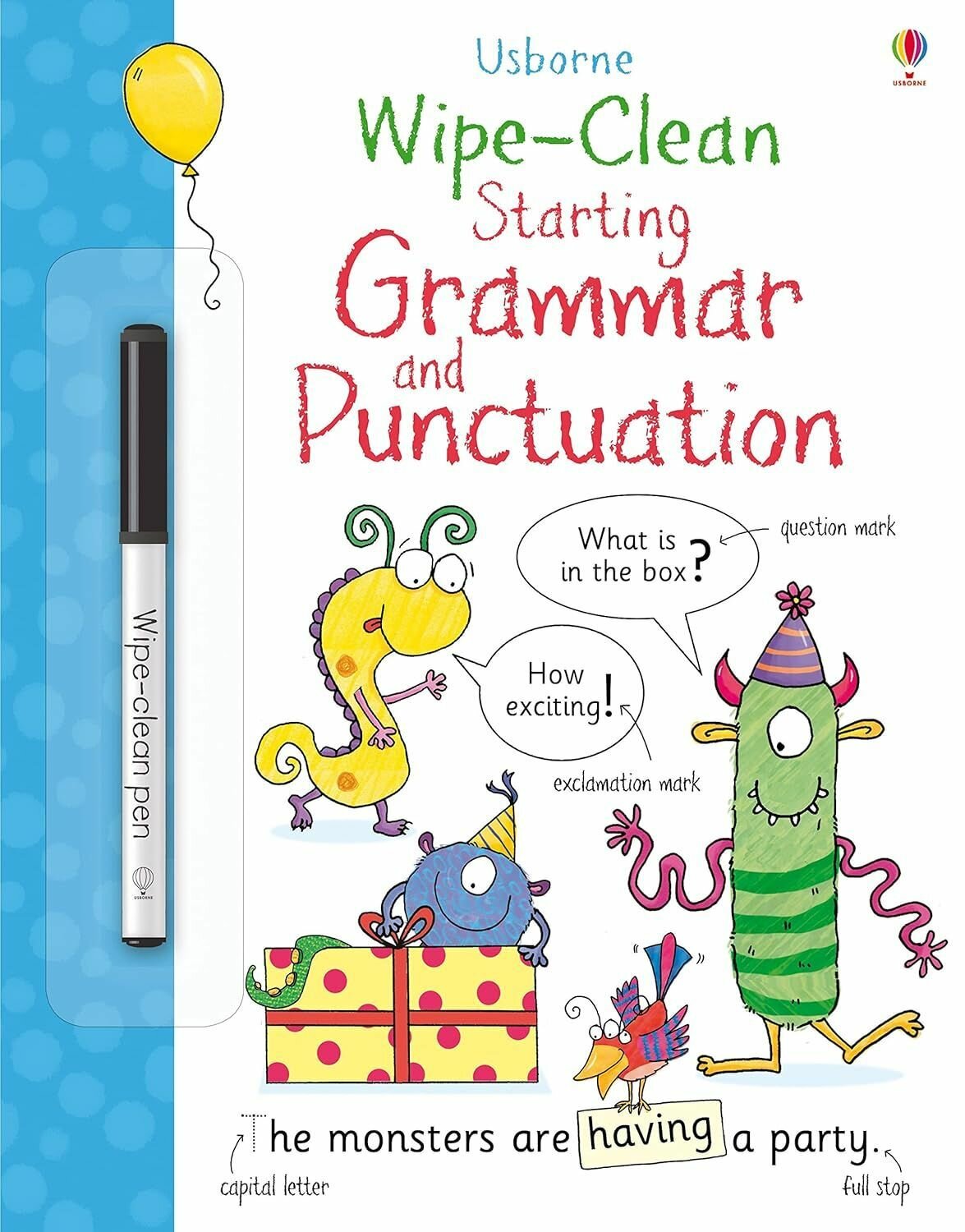 Usborne Wipe-Clean Starting Grammar and Punctuation (Wipe-clean Books)