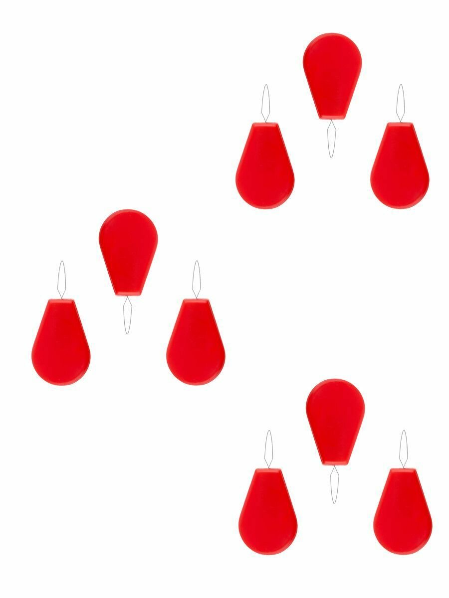 Нитковдеватель 9 шт с пластиковой ручкой