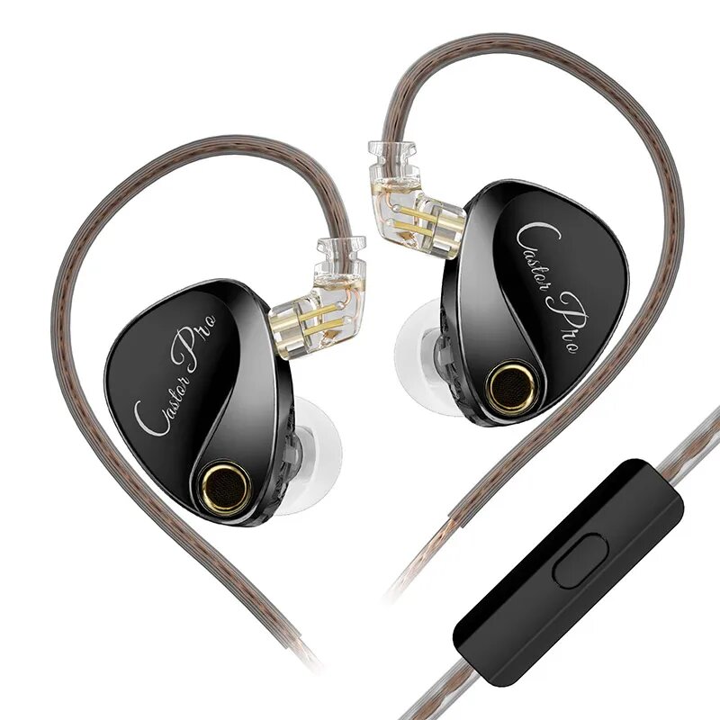 KZ Castor PRO наушники внутриканальные, Improved Bass MIC
