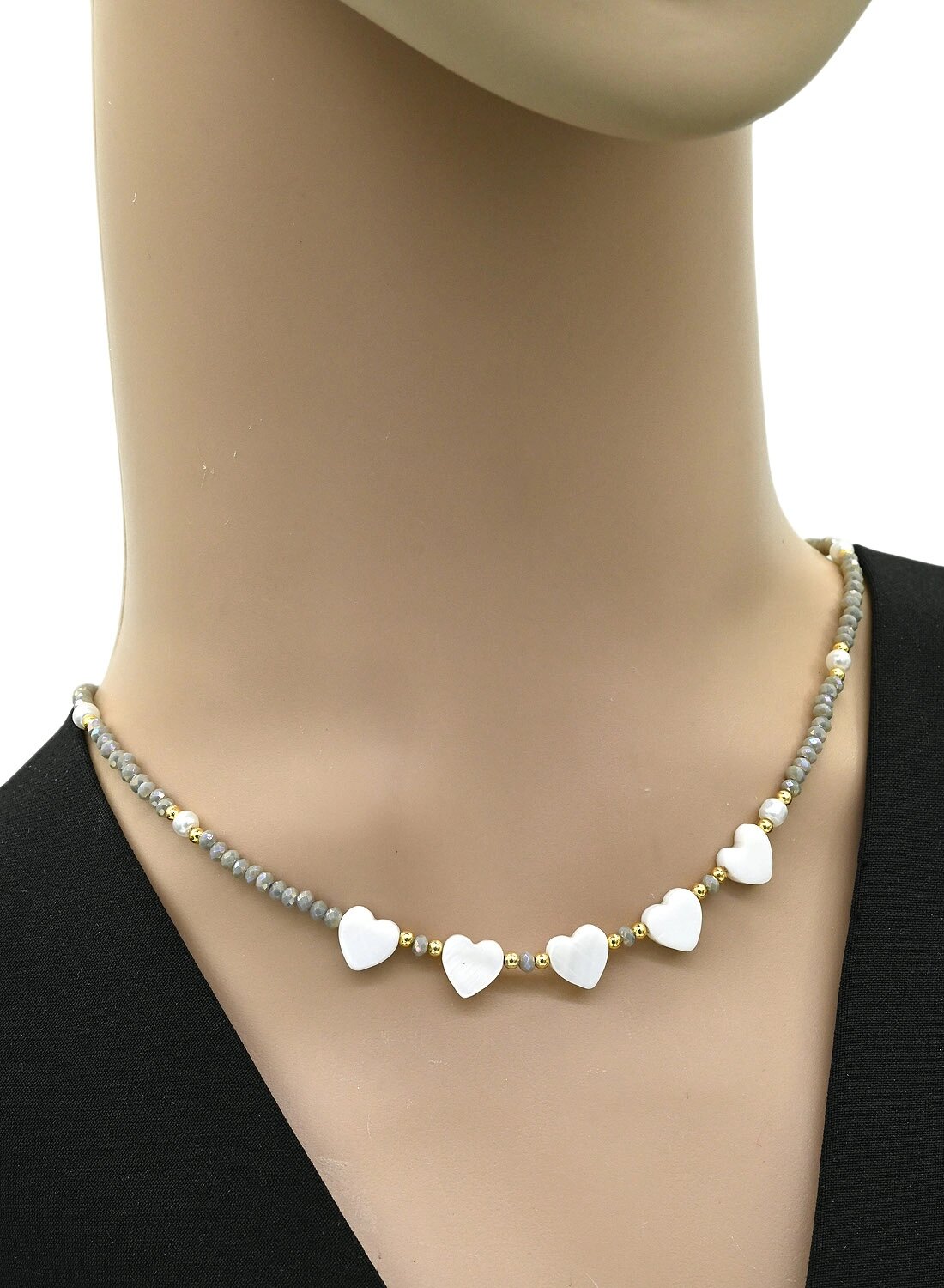 Чокер, циркон