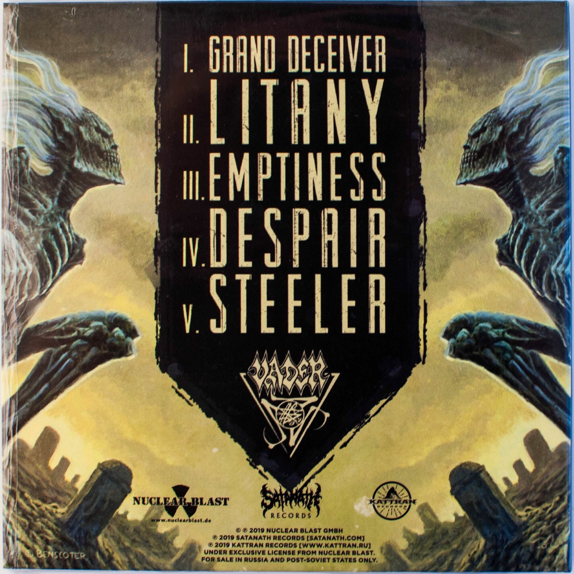 VADER - Thy Messenger Mini Vinyl CD Лицензия — фото 1