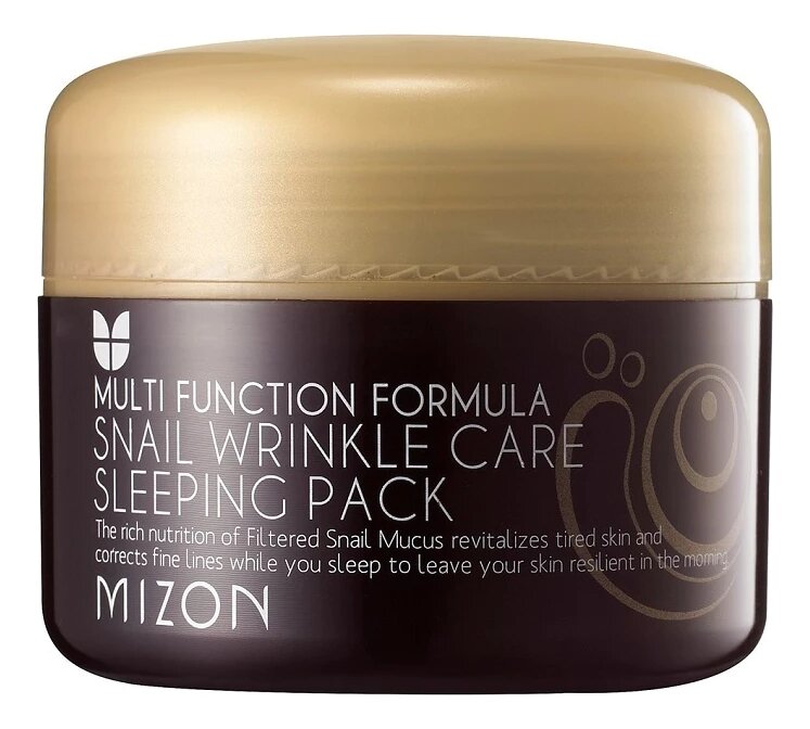 Ночная улиточная маска Mizon Snail Wrinkle Care Sleeping Pack 80 мл