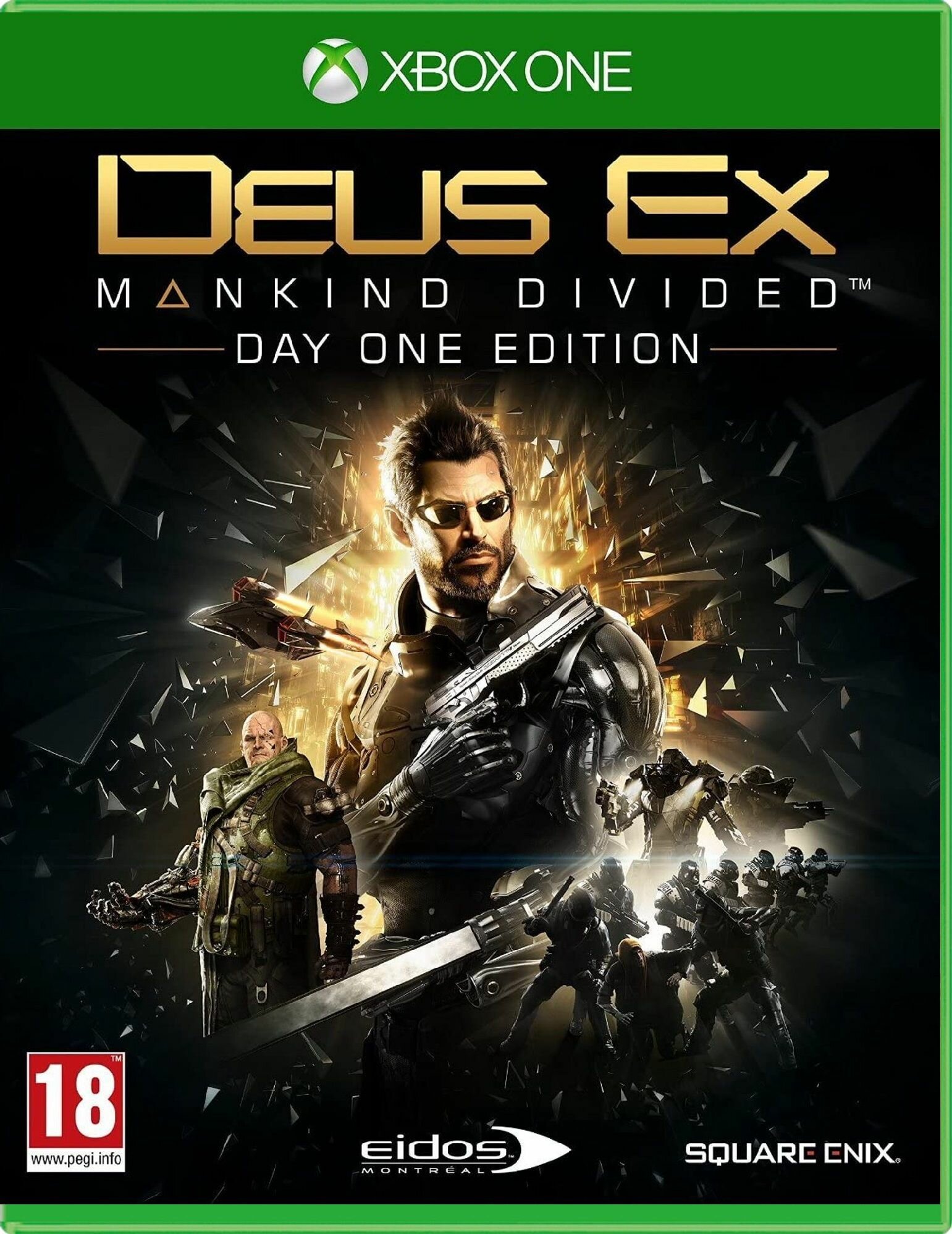 Игра Deus Ex: Mankind Divided. Day One Edition (русская версия) для Xbox One/Series X