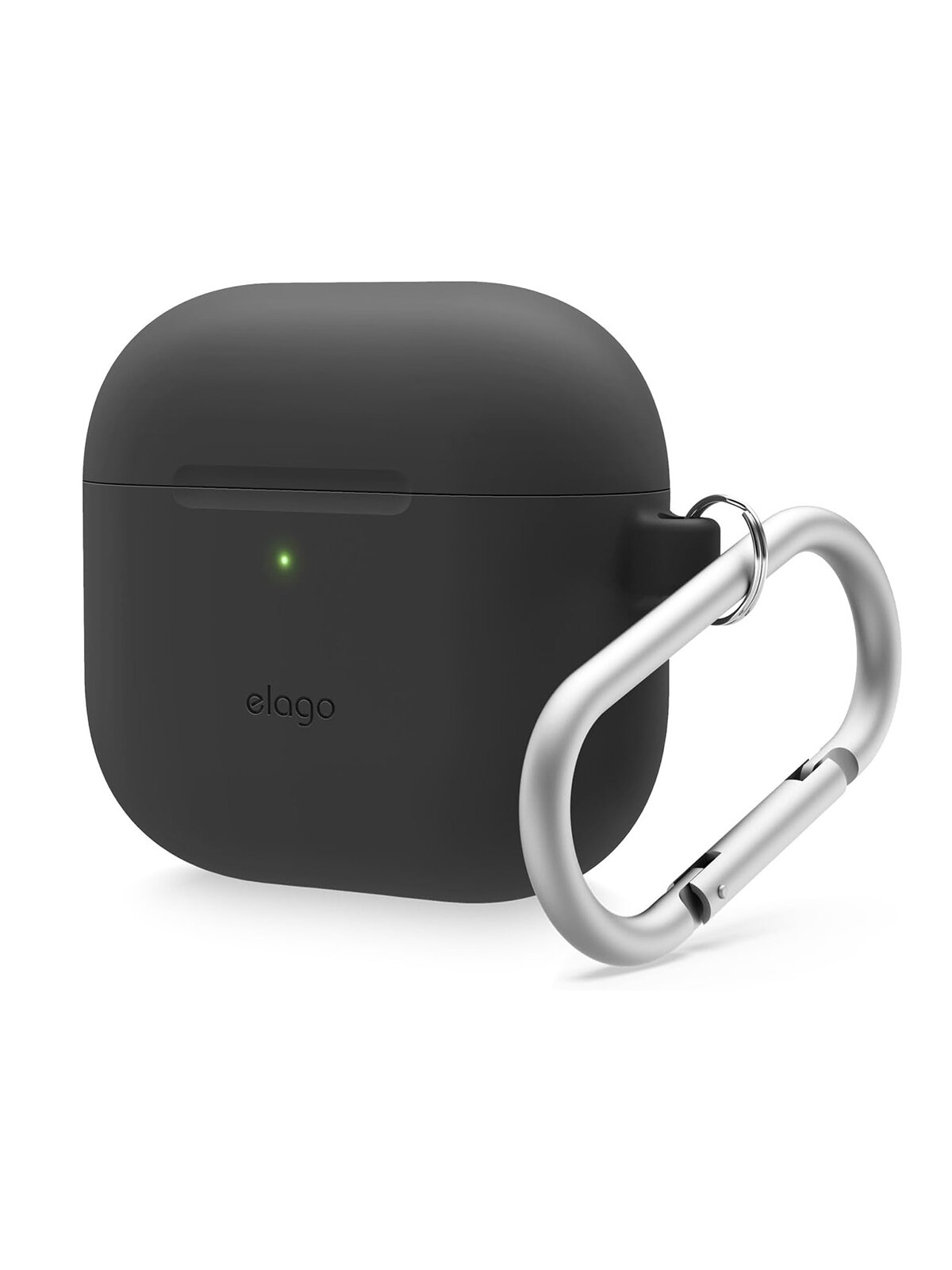 Elago для AirPods 4 чехол Silicone Hang case Black