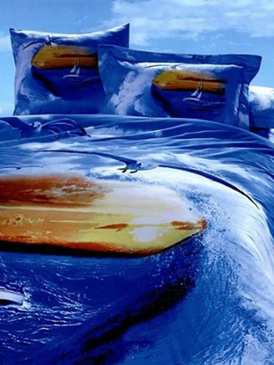 Постельное бельё Novella Евро 4 наволочки сатин