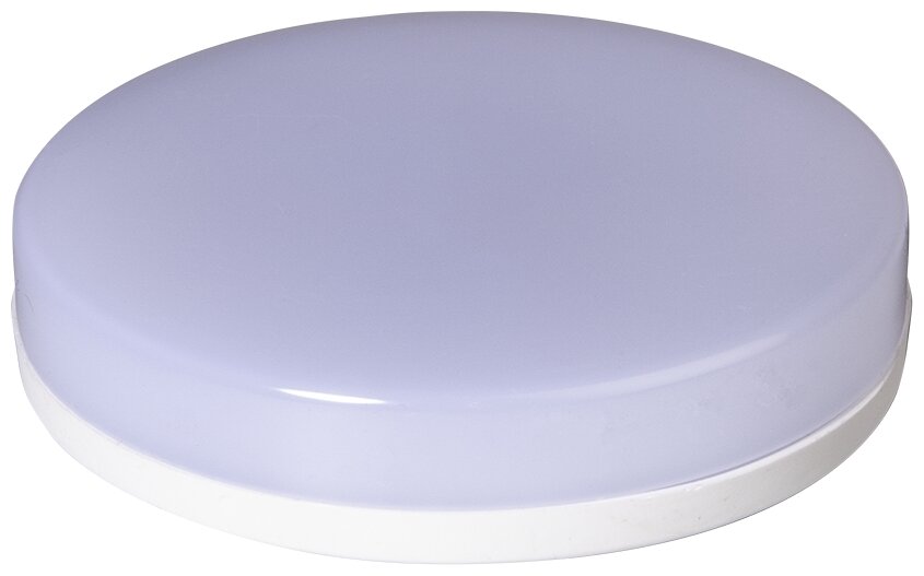 Лампа светодиодная PLED-GX53 8Вт таблетка матовая 3000К тепл. бел. GX53 640лм 230В JazzWay 2855374