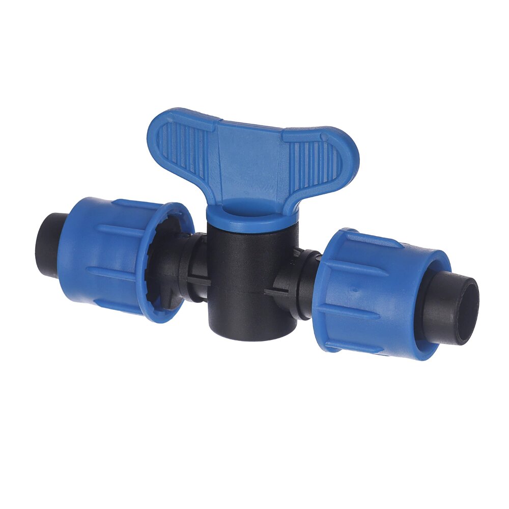 Кран проходной для ленты капельного полива MP-У