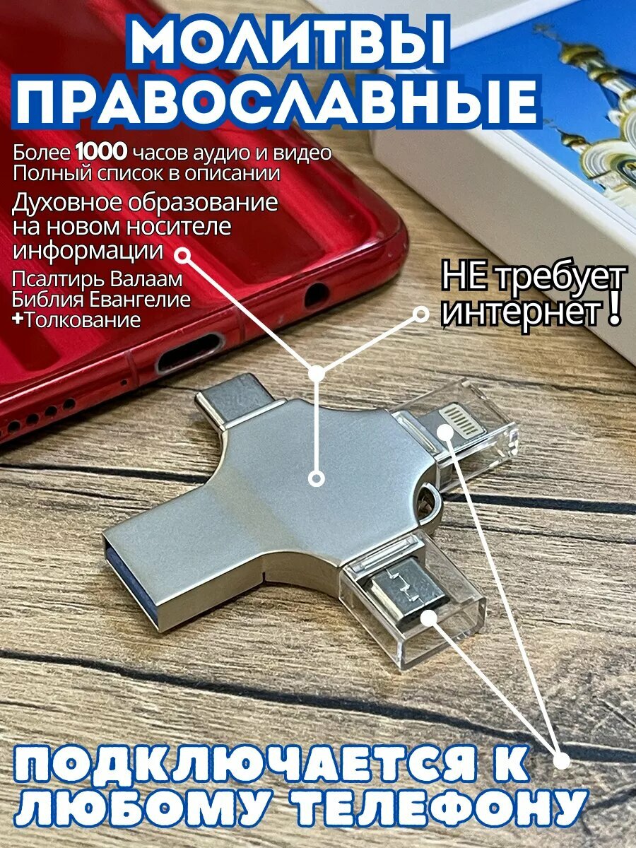 Молитвы на флешке. Псалтирь флешка. Евангелие на флешке.