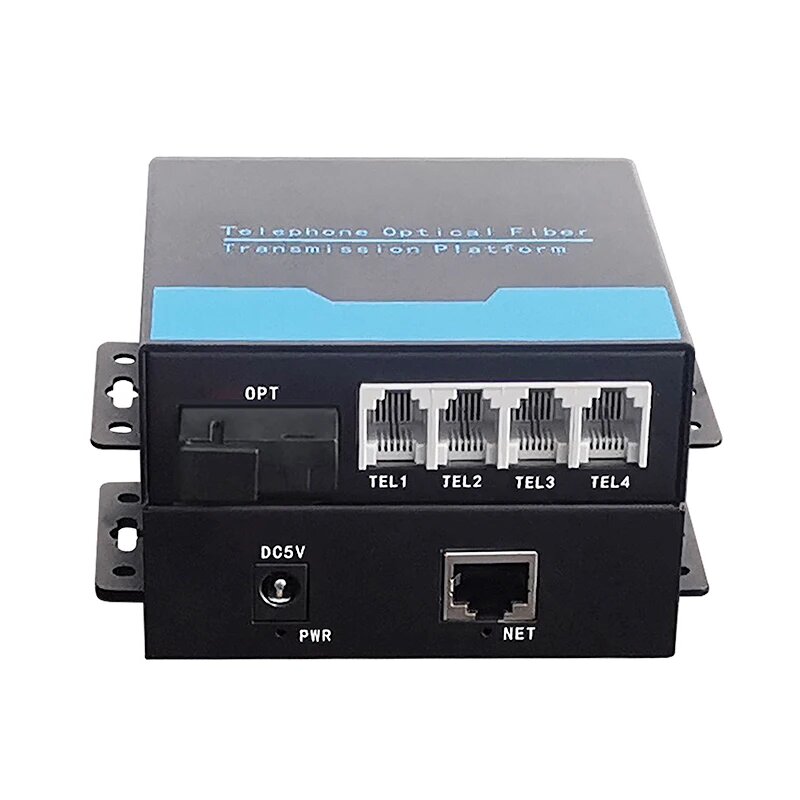 Медиаконвертер Sevenlayer JYD-4T1E-T/R 4 канала VoIP, без Ethernet
