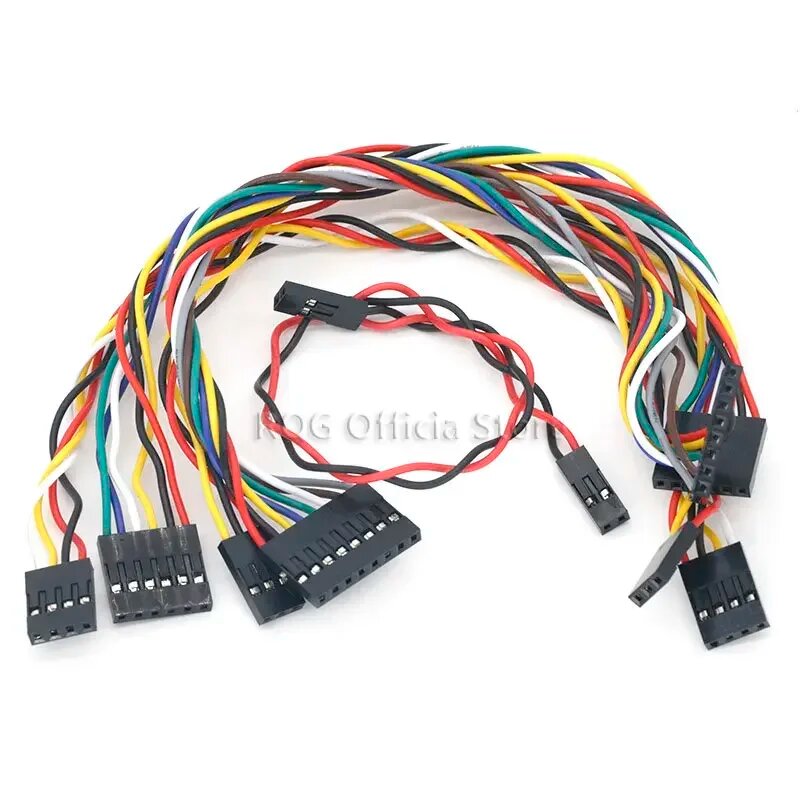 20 см кабель Dupont для Arduino 2,54 мм, соединительный провод Dupont, кабели 2P/3P/4P/6P/8P, разъем для проводов, комплект «сделай сам»