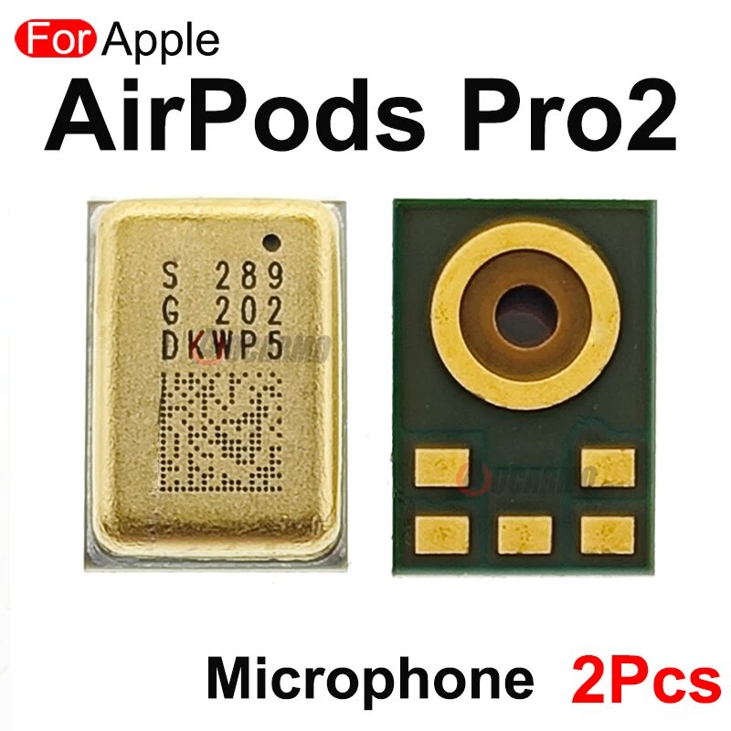 2 шт./лот для AirPods Pro 1 2 3 Pro Pro2 наушник микрофон компонентный модуль запасная часть A2083 A2084 A2565 A2564 A2698