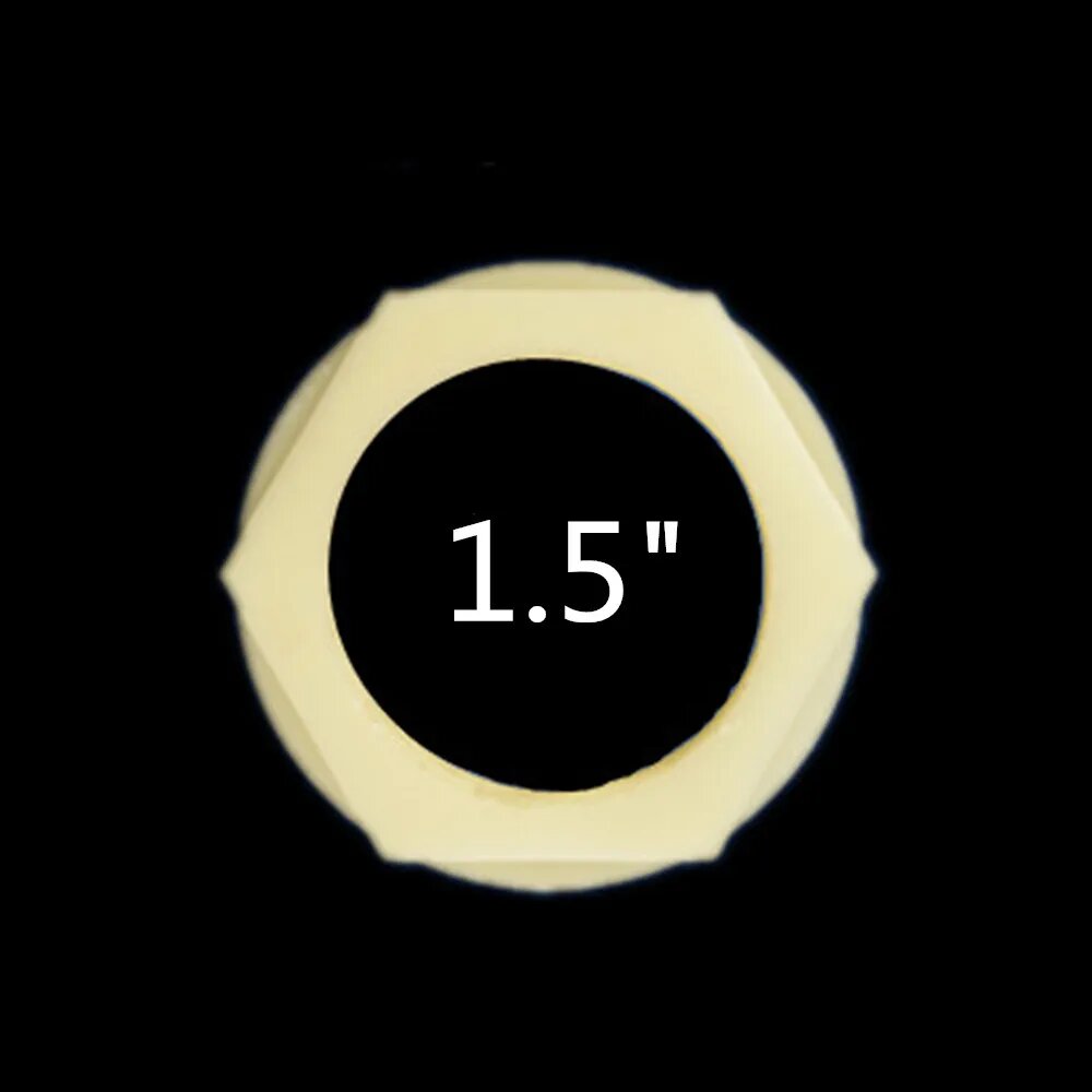 Пластиковые гайки с уплотнительным кольцом 1/8", 1/4", 3/8", 1/2", 3/4"