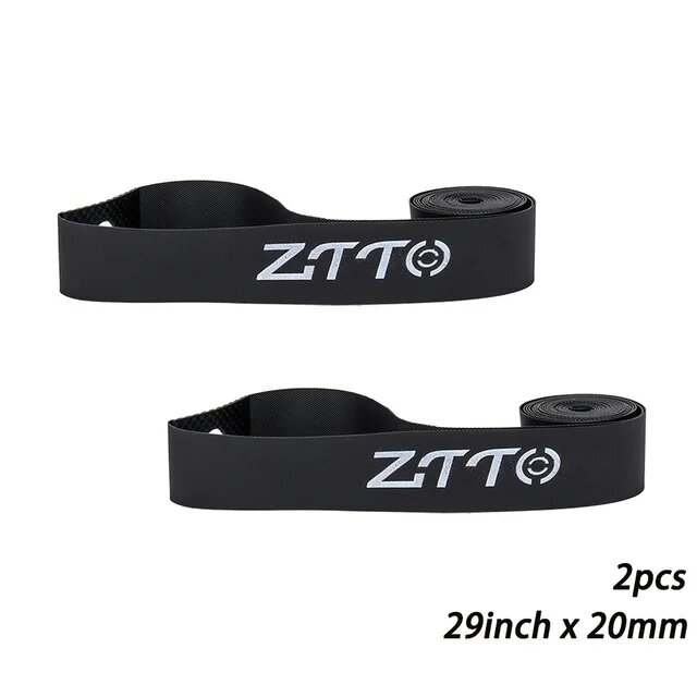 Ленты для обода ZTTO черные/красные из ПВХ 2 шт. Черный, 29inch 20mm Black